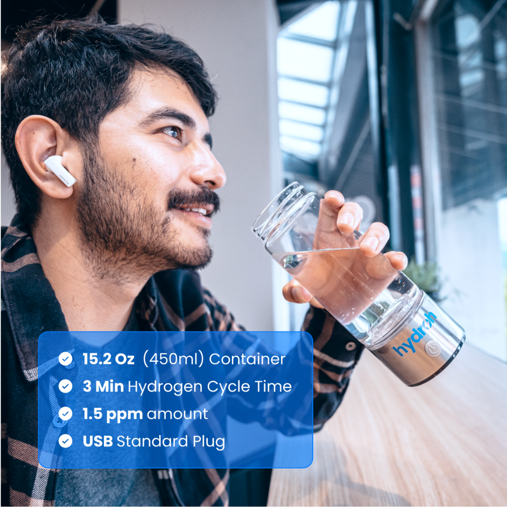 Hydroh Hydrogen Water Bottle: Elevate Hydration, Transform Health ...