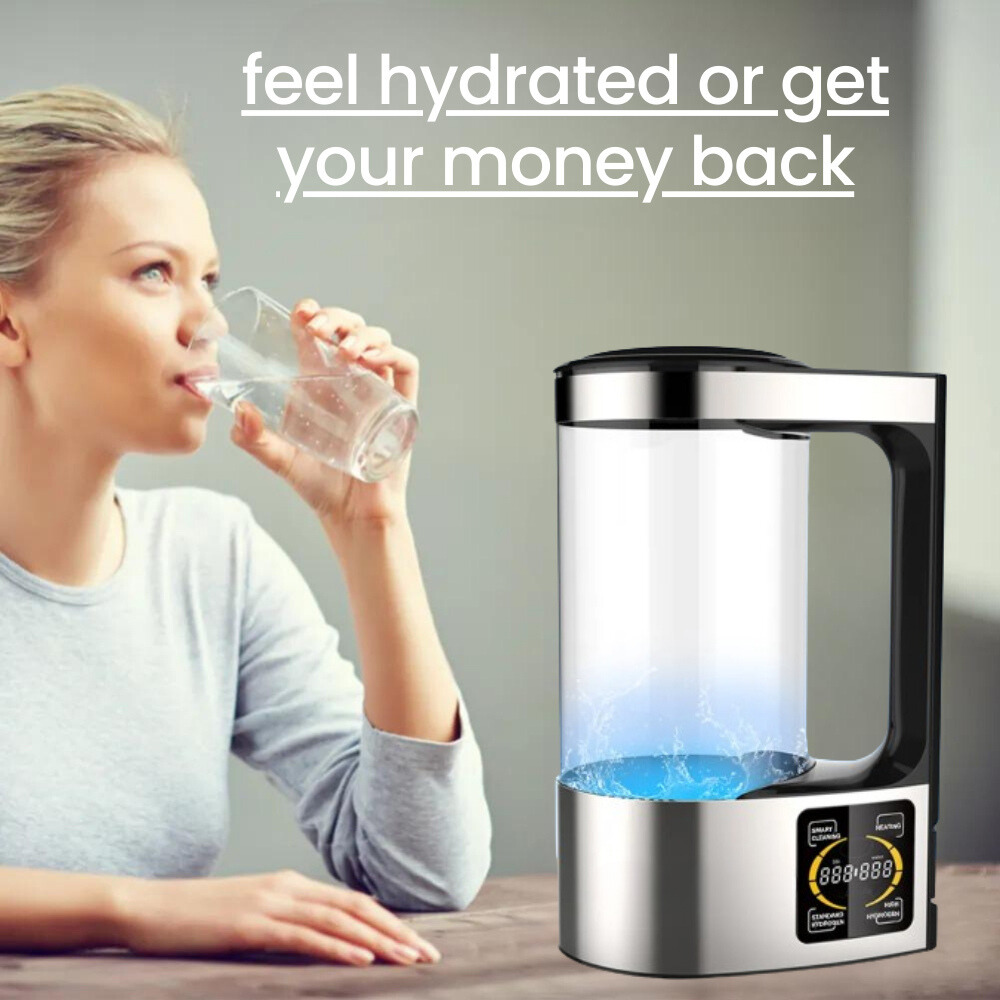 Hydroh Hydrogen Water Pitcher: Revitalize Your Hydration Journey! 💦🌟 – Hydroh Bottle