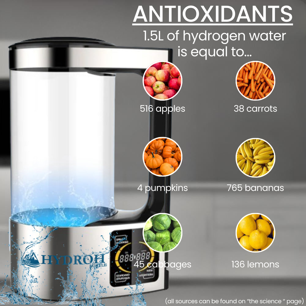 Hydroh Hydrogen Water Pitcher: Revitalize Your Hydration Journey! 💦🌟 – Hydroh Bottle