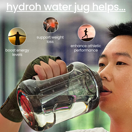 Hydroh Hydrogen Water Jug: Quench Deeper, Thrive Better! 💧 – Hydroh Bottle